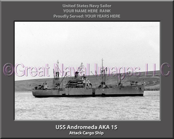 USS Andromeda AKA 15 : Personalized Navy Ship Photo ⋆ Great Naval ...