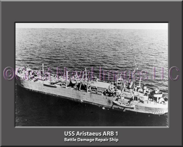 USS Aristaeus ARB 1 : Personalized Navy Ship Photo ⋆ Great Naval Images LLC
