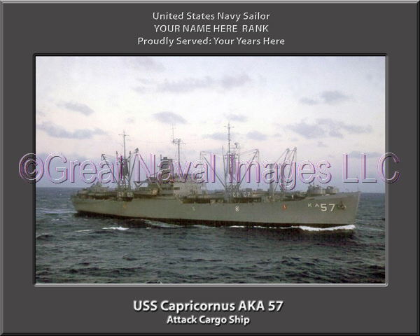 USS Capricornus AKA 57 : Personalized Navy Ship Photo ⋆ Great Naval ...