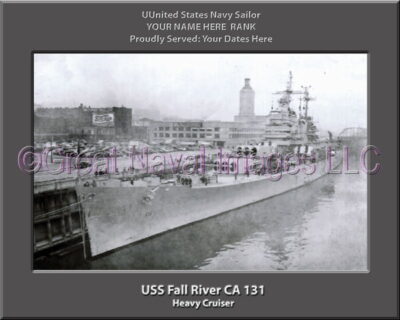 USS Fall River CA 131 : Personalized Navy Ship Photo ⋆ US Navy Veteran ...