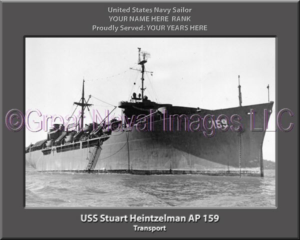 USS General Stuart Heintzelman AP 159 : Personalized Photo ⋆ Great ...