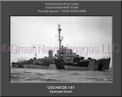 USS Hill DE 141 : Personalized Navy Ship Photo ⋆ Personalized US Navy ...
