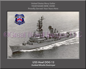 USS Hoel DDG 13 : Personalized Navy Ship Photo ⋆ Great Naval Images LLC.