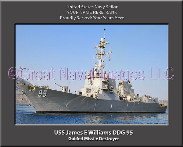 USS James E Williams DDG 95 : Personalized Navy Ship Photo ⋆ Great ...