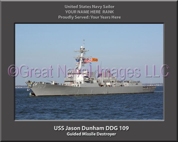 USS Jason Dunham DDG 109 : Personalized Navy Ship Photo ⋆ Great Naval ...