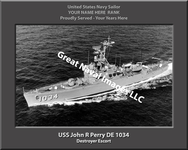 USS John R Perry DE 1034 : Personalized Navy Ship Photo ⋆ Great Naval ...