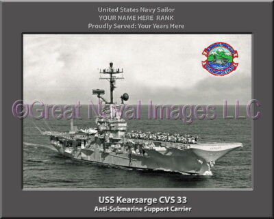 USS Kearsarge CVS 33 : Personalized Navy Ship Photo ⋆ Great Naval ...