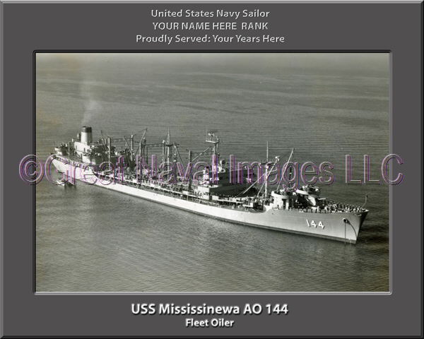 USS Mississinewa AO 144 : Personalized Ship Photo 2 ⋆ Great Naval ...