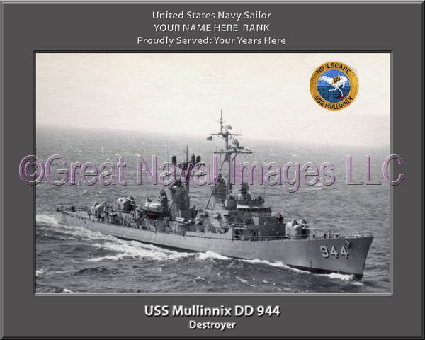 USS Mullinnix DD 944 : Personalized Navy Ship Photo 2 ⋆ Great Naval ...