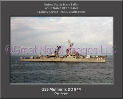 USS Mullinnix DD 944 : Personalized Navy Ship Photo ⋆ Great Naval ...