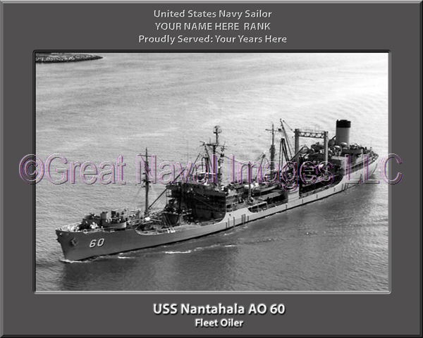 USS Nantahala AO 60 : Personalized Navy Ship Photo ⋆ Great Naval Images LLC