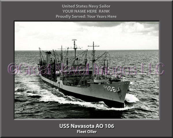 USS Navasota AO 106 : Personalized Navy Ship Photo ⋆ Great Naval Images LLC