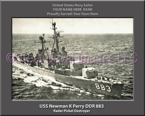 USS Newman K Perry DDR 883 : Personalized Navy Ship Photo ⋆ Great Naval ...