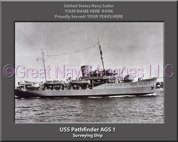 USS Pathfinder AGS 1 : Personalized Navy Ship Photo ⋆ Great Naval ...