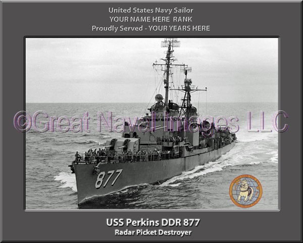 USS Perkins DDR 877 : Personalized Navy Ship Photo ⋆ Great Naval Images LLC