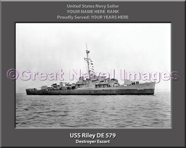 USS Riley DE 579 : Personalized Navy Ship Photo ⋆ US Navy Veteran Memories