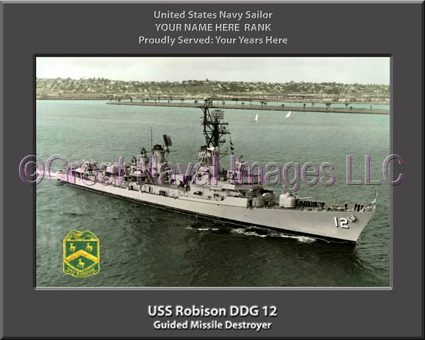 USS Robison DDG 12 : Personalized Navy Ship Photo ⋆ Great Naval Images LLC