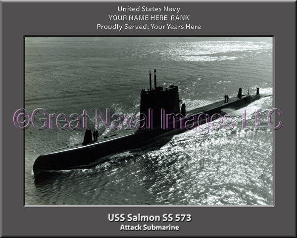 USS Salmon SS 573 : Submarine Photo ⋆ Great Naval Images LLC