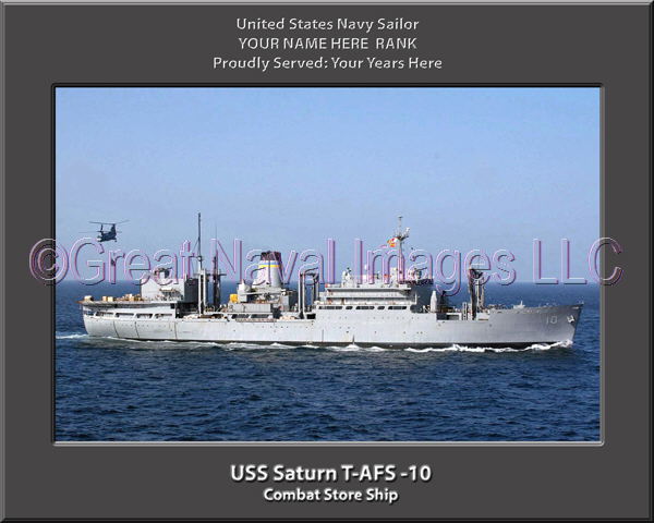 USS Saturn T-AFS-10 : Personalized Navy Ship Photo ⋆ Great Naval Images ...