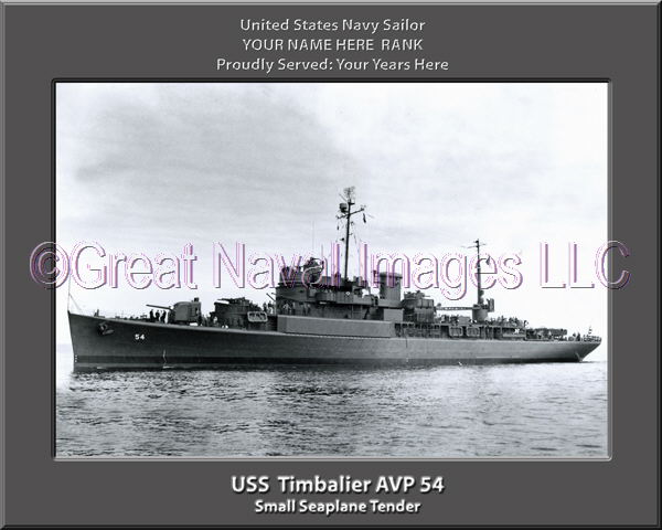 USS Timbalier AVP 54 : Personalized Navy Ship Photo ⋆ Great Naval ...