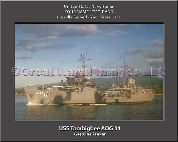 USS Tombigbee AOG 11 : Personalized Navy Ship Photo ⋆ Great Naval ...