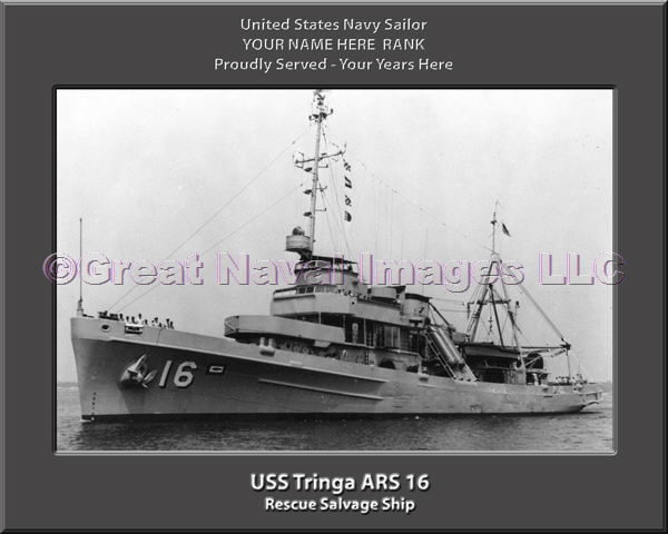 USS Tringa ARS 16 : Personalized Navy Ship Photo ⋆ US Navy Veteran Memories