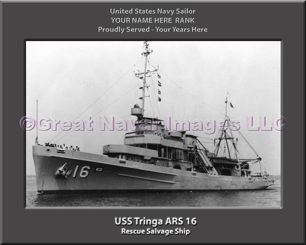 USS Tringa ARS 16 : Personalized Navy Ship Photo ⋆ US Navy Veteran Memories