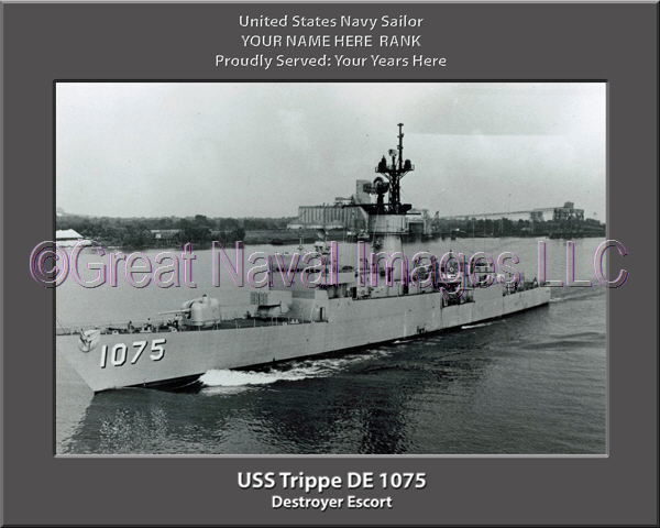 USS Trippe DE 1075 : Personalized Navy Ship Photo ⋆ Great Naval Images LLC