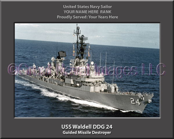 USS Waddell DDG 24 : Personalized Navy Ship Photo ⋆ US Navy Veteran ...
