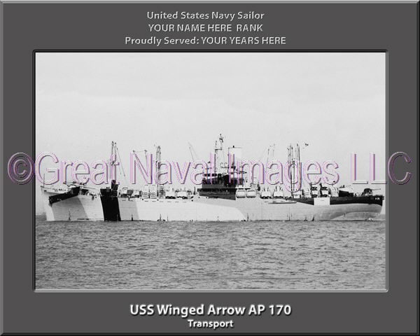 USS Winged Arrow AP 170 : Personalized Navy Ship Photo ⋆ Personalized ...