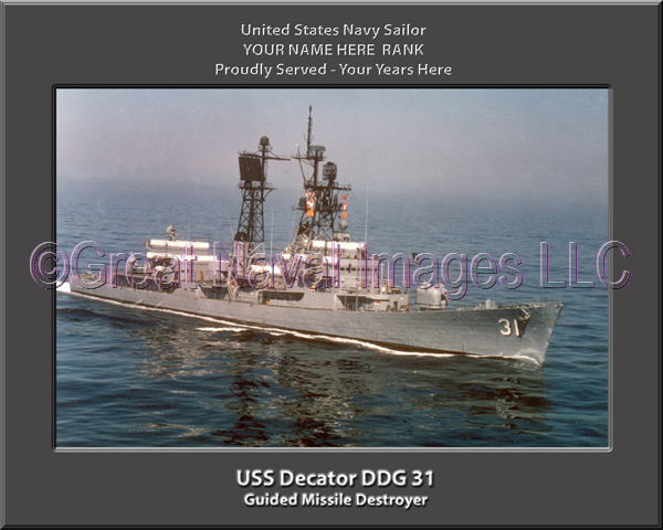 USS Decatur DDG 31 : Personalized Navy Ship Photo ⋆ Personalized US ...