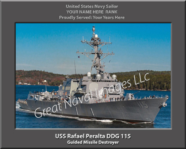 USS Rafael Peralta DDG 115 : Personalized Ship Photo ⋆ Great Naval ...