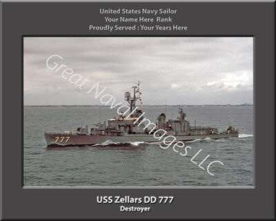 USS Zellars DD 777 : Personalized Navy Ship Photo 3 ⋆ Great Naval ...