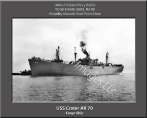 USS Crater AK 70 : Personalized Navy Ship Photo ⋆ Great Naval Images LLC