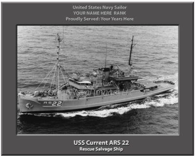 USS Current ARS 22: Personalized Navy Ship Photo ⋆ Great Naval Images LLC.