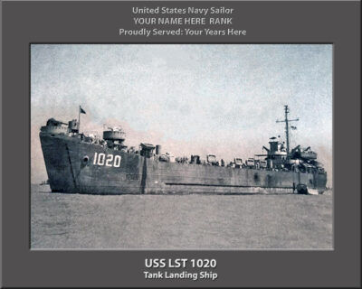 USS LST 1020 : Personalized Navy Ship Photo 3 ⋆ Great Naval Images LLC