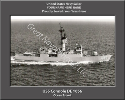 USS Connole DE 1056 : Personalized Ship Photo ⋆ Great Naval Images LLC