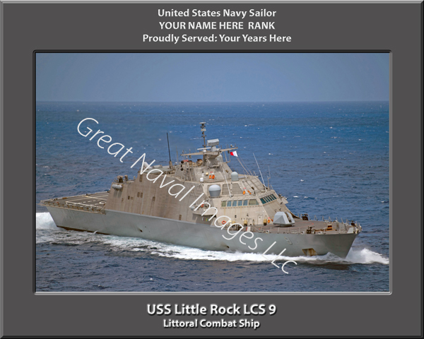 USS Little Rock LCS 9 Navy Ship Photo ⋆ Personalized US Navy Ship ...