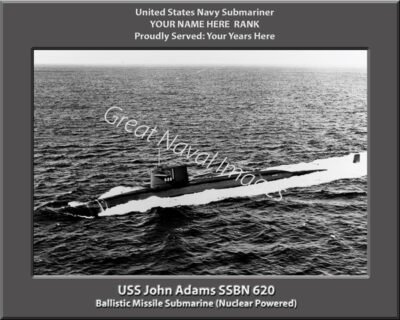 USS John Adams SSBN 620 : Submarine Photo ⋆ Great Naval Images LLC