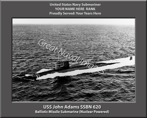 USS John Adams SSBN 620 : Submarine Photo ⋆ Great Naval Images LLC