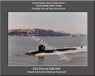 USS Permit SSN 594 : Submarine Photo ⋆ Great Naval Images LLC.