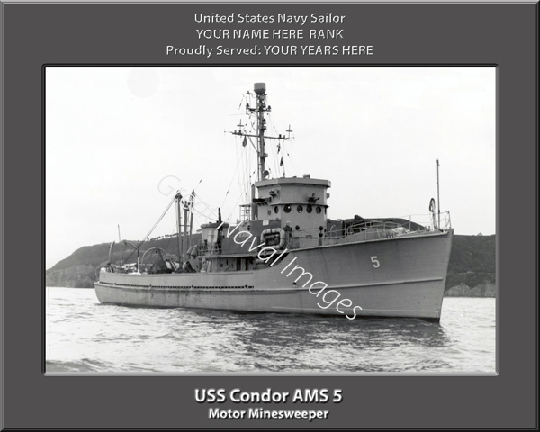 USS Condor AMS 5 : Navy Ship Photo ⋆ Great Naval Images LLC