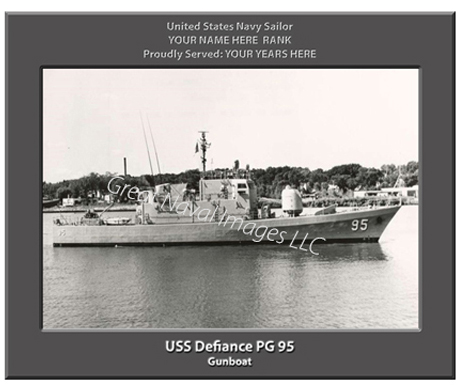 USS Defiance PG 95 : Navy Ship Photo ⋆ Great Naval Images LLC