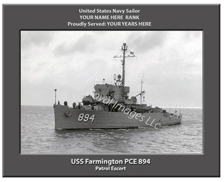 USS Farmington PCE 894 : Navy Ship Photo ⋆ Great Naval Images LLC
