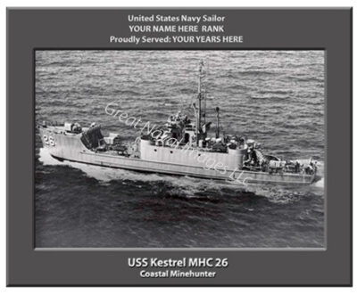 USS Kestrel MHC 26 : Navy Ship Photo ⋆ Great Naval Images LLC