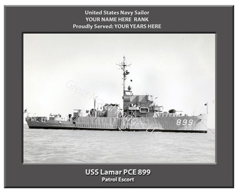 USS Lamar PCE 899 : Navy Ship Photo ⋆ Great Naval Images LLC
