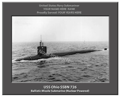 USS Ohio SSBN 726 : Submarine Photo ⋆ Great Naval Images LLC