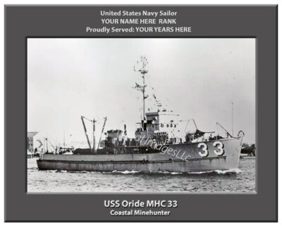 USS Oride MHC 33 : Navy Ship Photo ⋆ Great Naval Images LLC