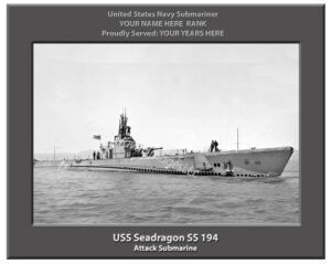 USS Seadragon SS 194 : Submarine Photo ⋆ Great Naval Images LLC.