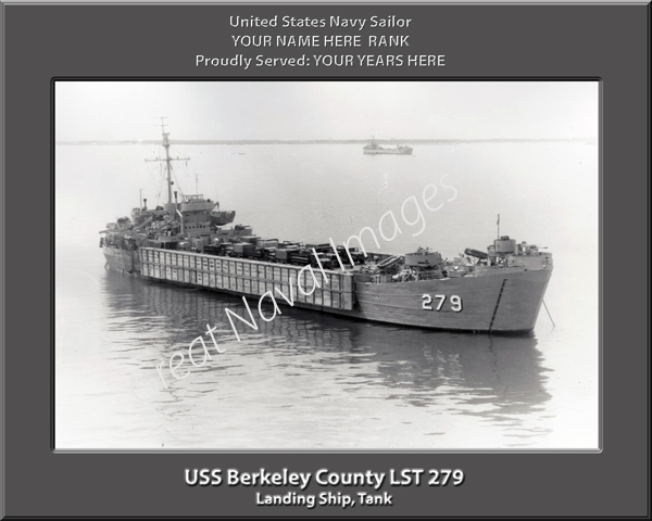 USS Berkeley County LST 279 : Navy Ship Photo ⋆ Great Naval Images LLC